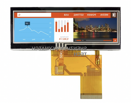 Wholesale 3.9inch TFT LCD Bar type screen 480*128 display Manufacturer ...
